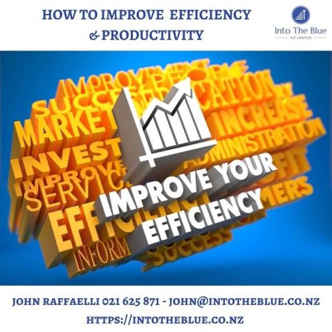 How to Improve Efficiency and Productivity - Into the Blue